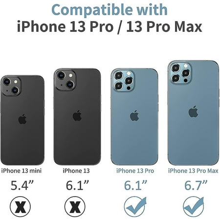 3 Pack Iphone 13 Pro Max (6.7 Inch)/ Iphone 13 Pro (6.1 Inch) Camera ...