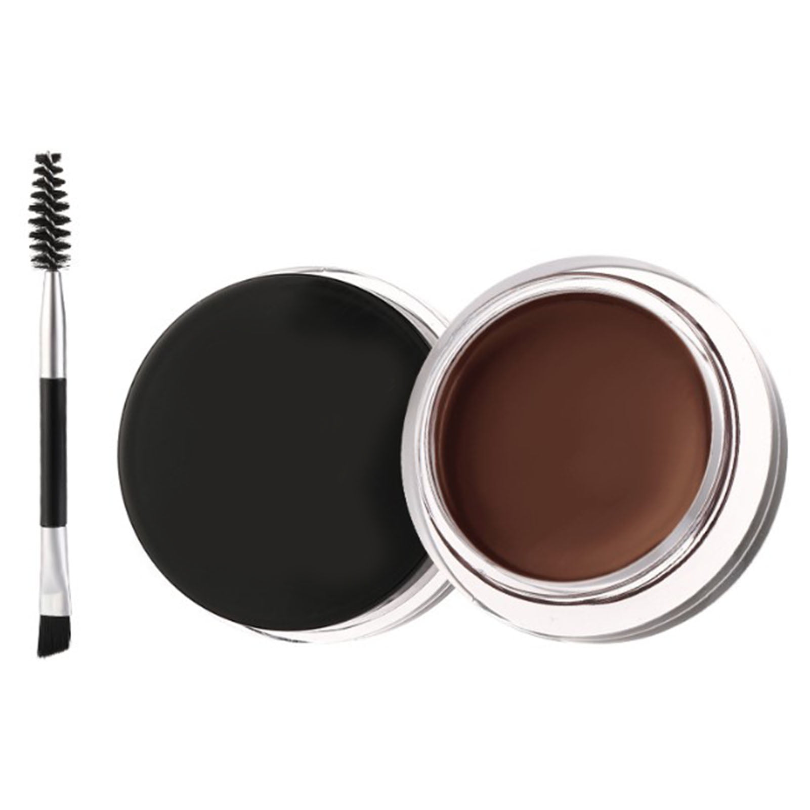 Crema para cejas color café, para dar forma, peinar y teñir con pincel ...