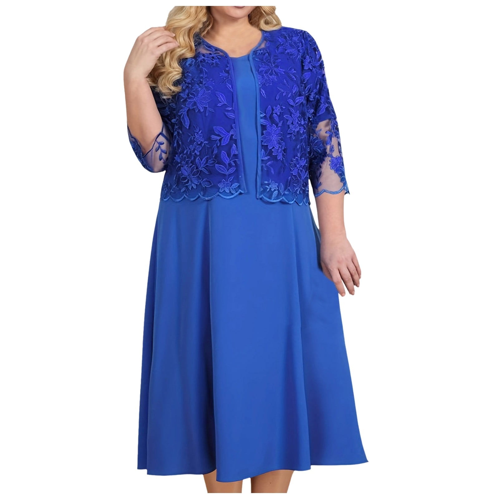 Click here for Visit The Sunlet Store Womens Plus Size Floral Lac... prices