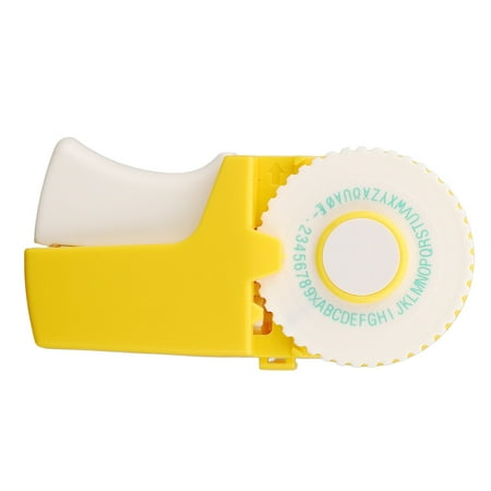 Embosser Label Maker, Handheld Label Manual Typewriter Convex Stereo 3D ...