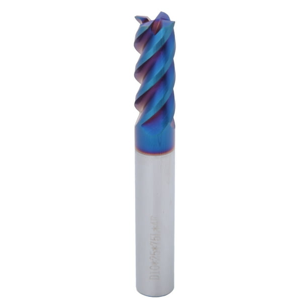Nano revestimiento azul NACO, fresa HRC65°, acabado de lujo CNC de ...