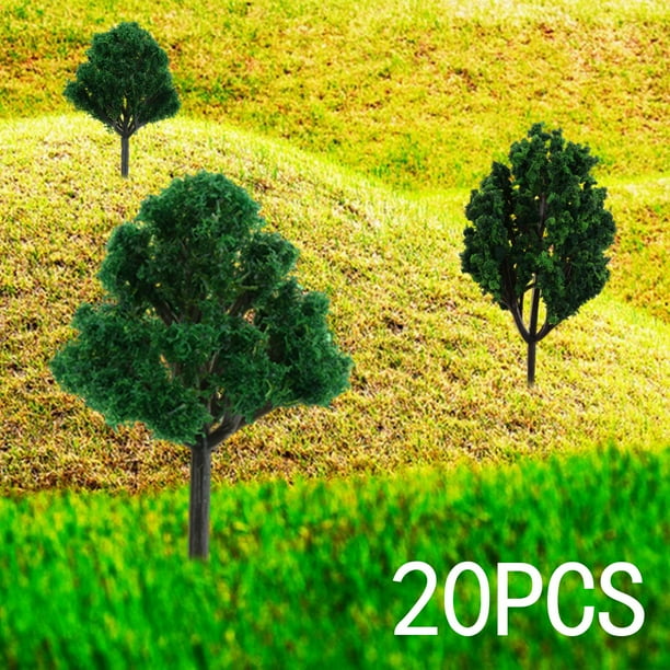 Modelo de árboles de bricolaje Decoración de la escena de hadas ...