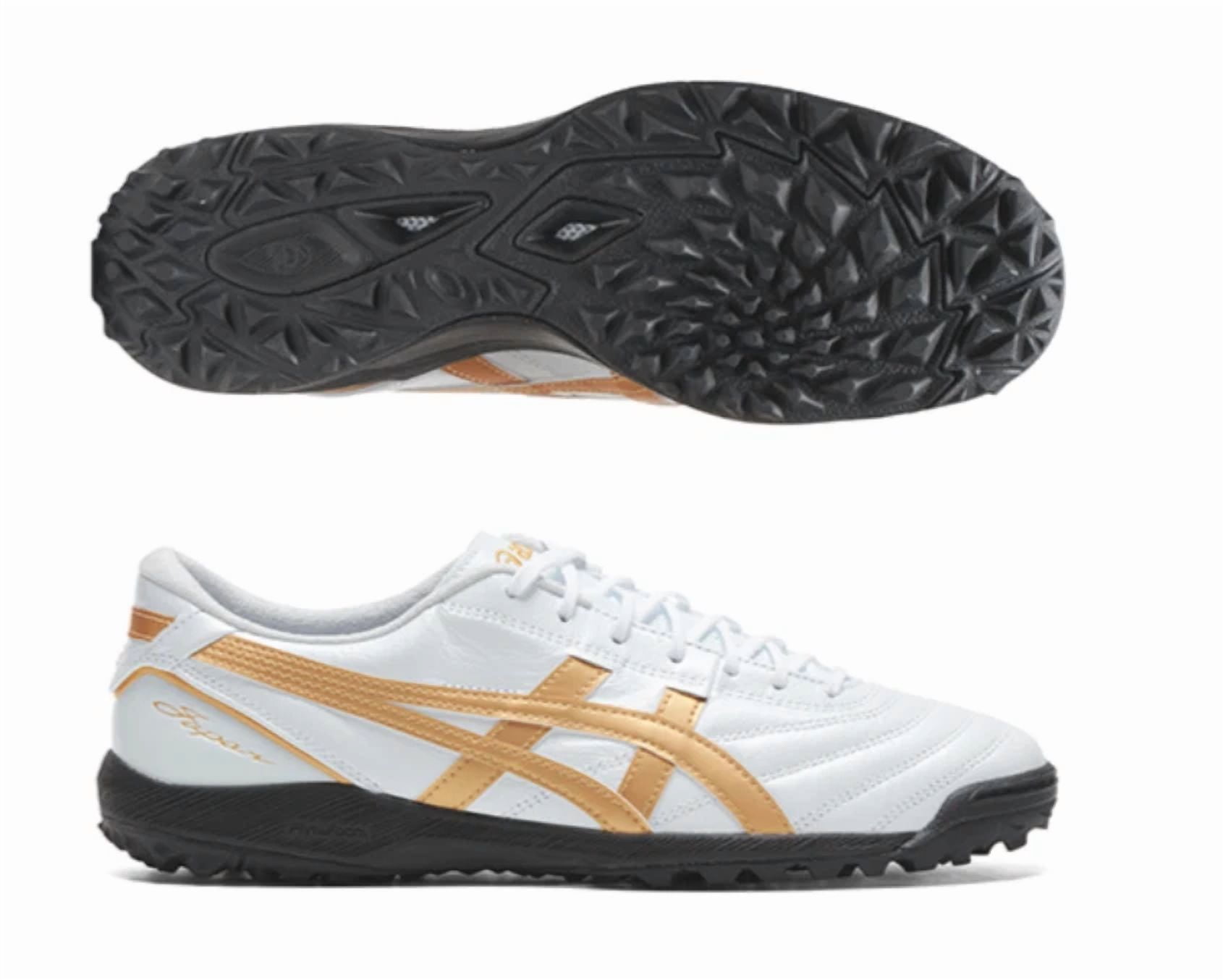ASICS C3 FF TF 1113A056-100 White/pure gold 2025 Latest kangaroo ...