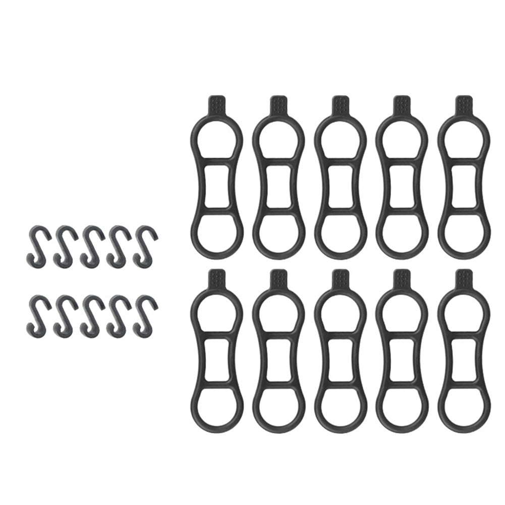 Click here for Bgsha 5/10pcs Bike Bicycle Silicone Elastic Strap... prices