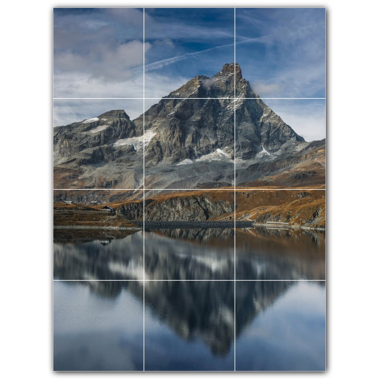 Picture-Tiles.com: Mountains Ceramic Tile Wall Mural WAL500852-34S. 12. ...