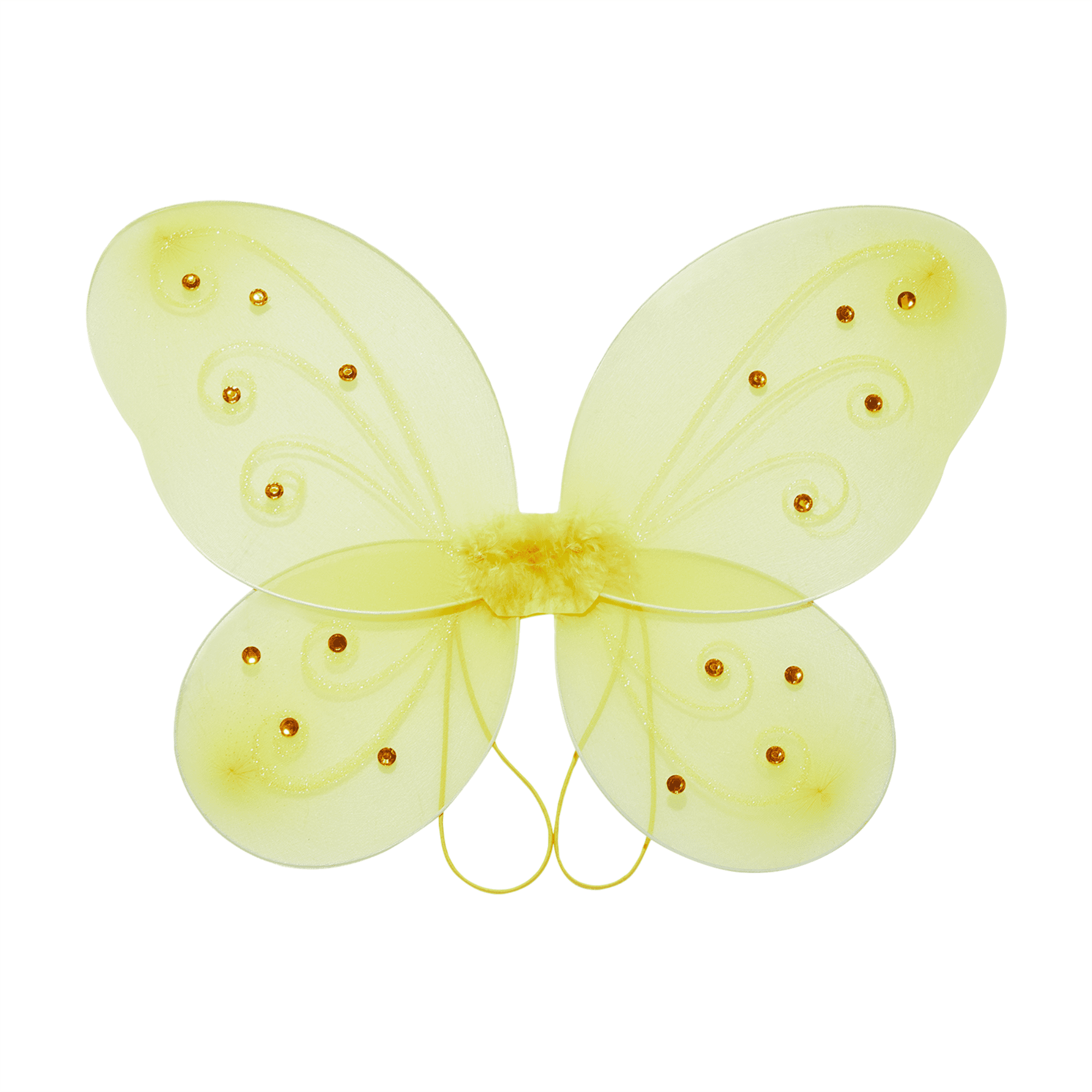 Eyicmarn Kid Girls Fairy Butterfly Prop, Foldable Rhinestones Clothes ...