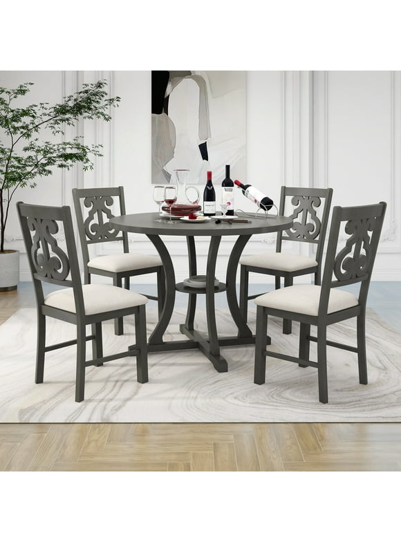 Round Dining Table Sets in Dining Room Sets - Walmart.com