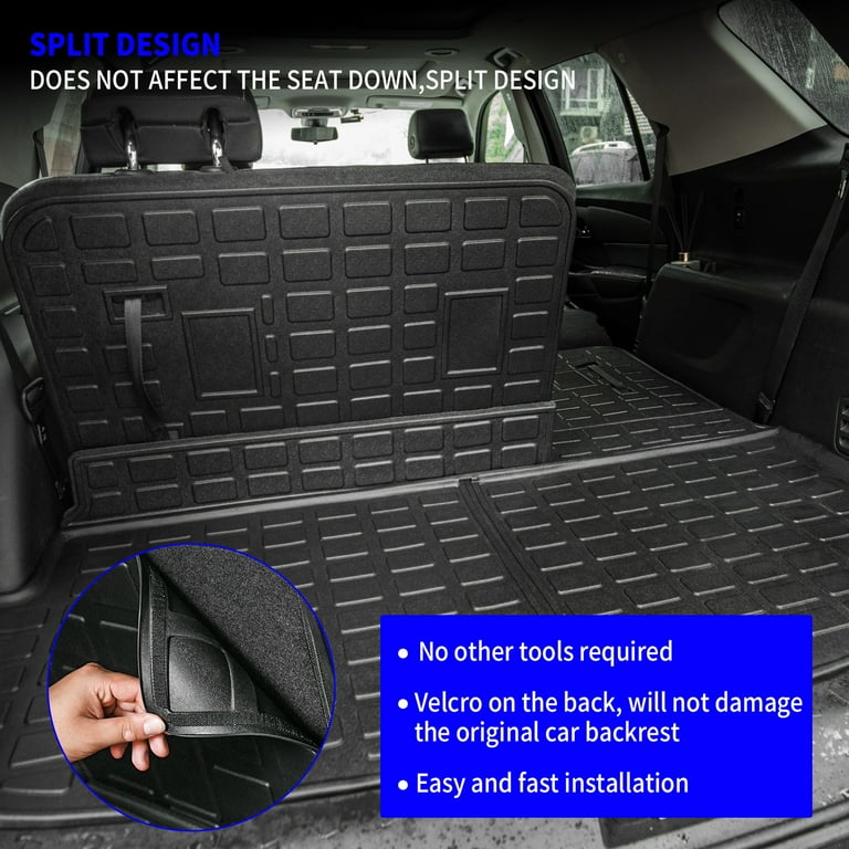 Fit 2018 2024 Chevrolet Traverse 8 Seats Car Trunk Mat Chevy Traverse Accessories Black