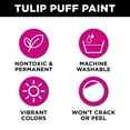 Tulip Puff Paint 20pk Mellow Rainbow, Pastel Colors in .75 fl oz ...