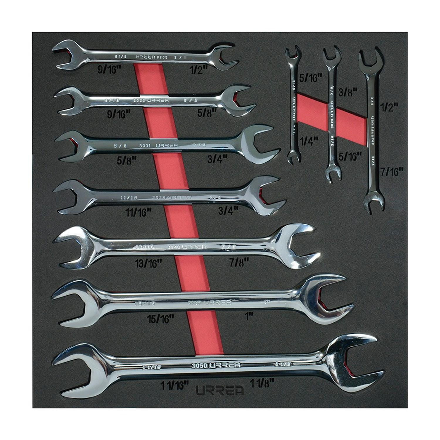 Juego De 10 Llaves Españolas En Pulgadas Ch215 Urrea Urrea CH215 | Bodega Aurrera en línea