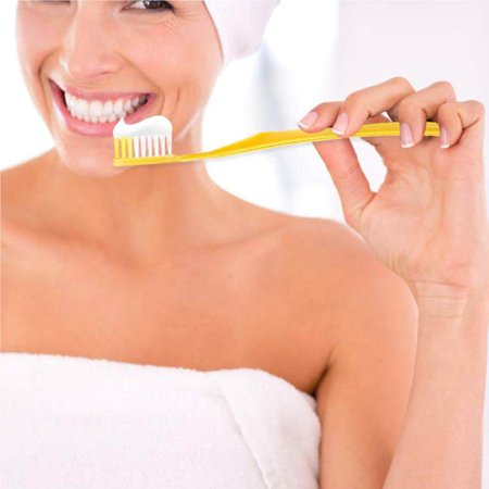 kurtrusly 100 Set Disposable Toothbrushes with Toothpaste Set Portable ...