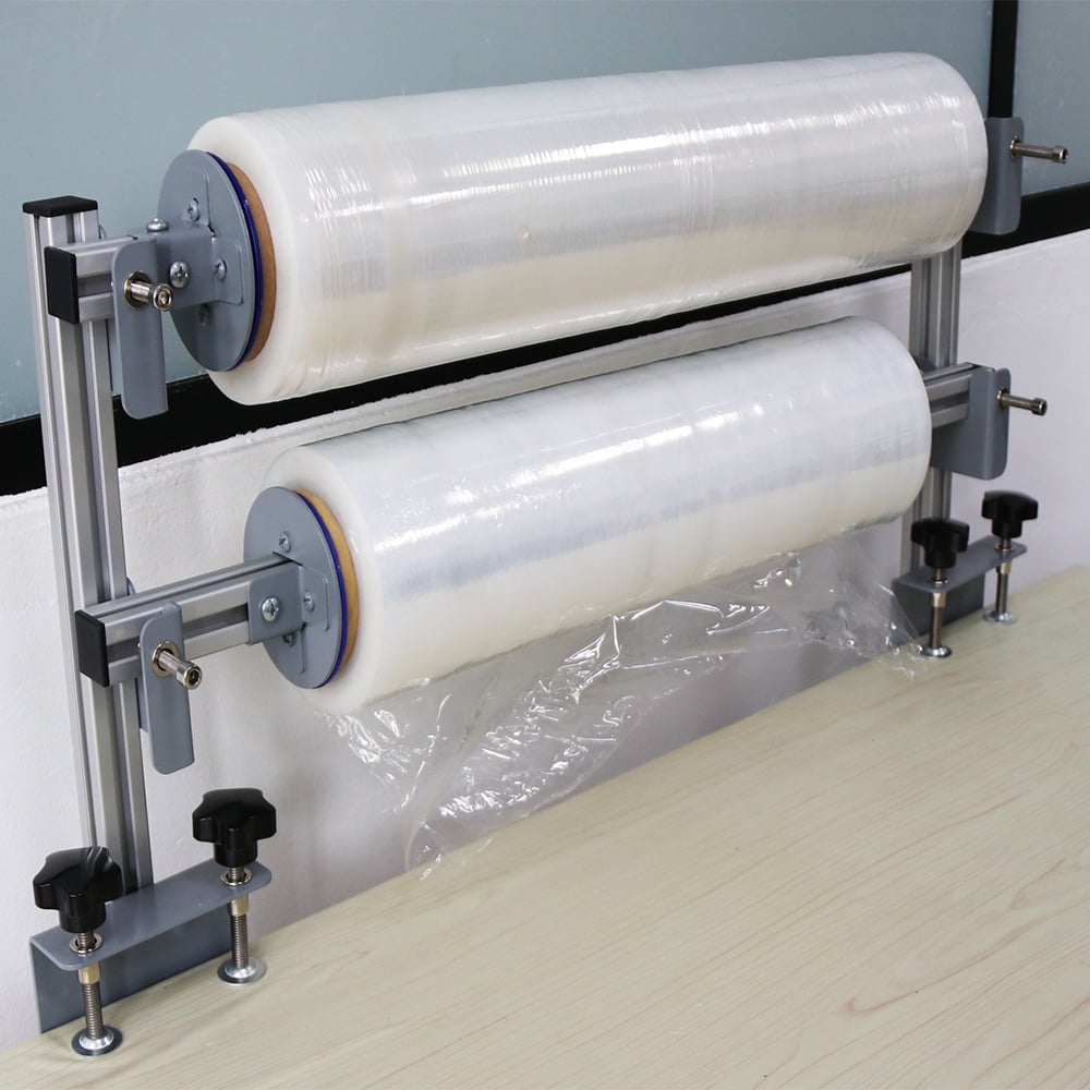 Intbuying Horizontal Stretch Film Baler, Two Rolls Support, Adjustable ...