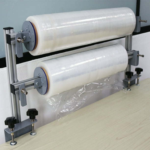 INTBUYING Table Fixed Type Horizontal Stretch Film Baler Two Rolls ...