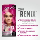 Got2b Color Remix, Customizable Semi-Permanent Hair Color, 093 Shocking ...