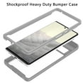 For Google Pixel 6 Pro Clear Dual Layer Tuff Rugged Bumper Frame Heavy ...