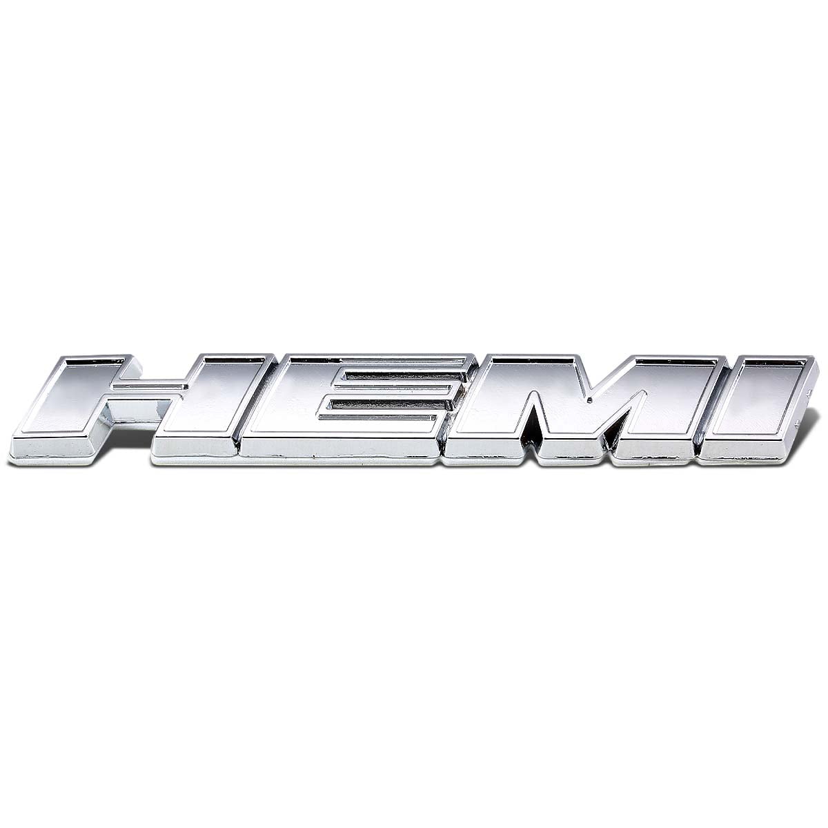 Metal Emblem Decal Logo Trim Badge "HEMI" (Silver) - Walmart.com ...