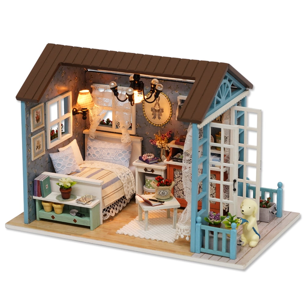 Click here for Anself Diy Miniature Dollhouse Kit Realistic Mini... prices