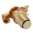 3/8" NPT Brass Compressor Tank Petcock Water Drain 30x24mm - Walmart.com