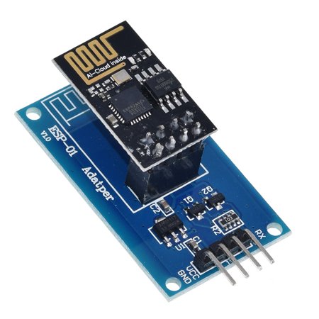 ESP8266 Wifi Wireless Adapter Module and 3.3V 5V Esp01 PCB Adapter ...