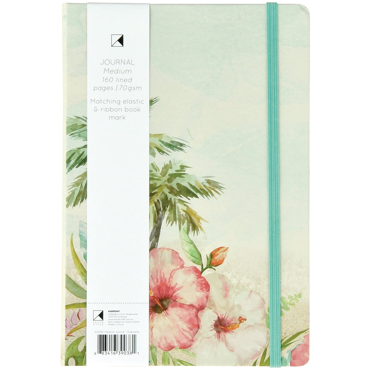 Kaiser Style A5 Journal 5.75"X8.25"-Tropicana - Walmart.com