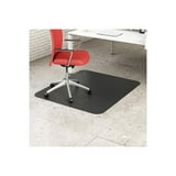 Deflecto EconoMat 46 x 60 Chair Mat for Hard Floor, Rectangular, Black ...