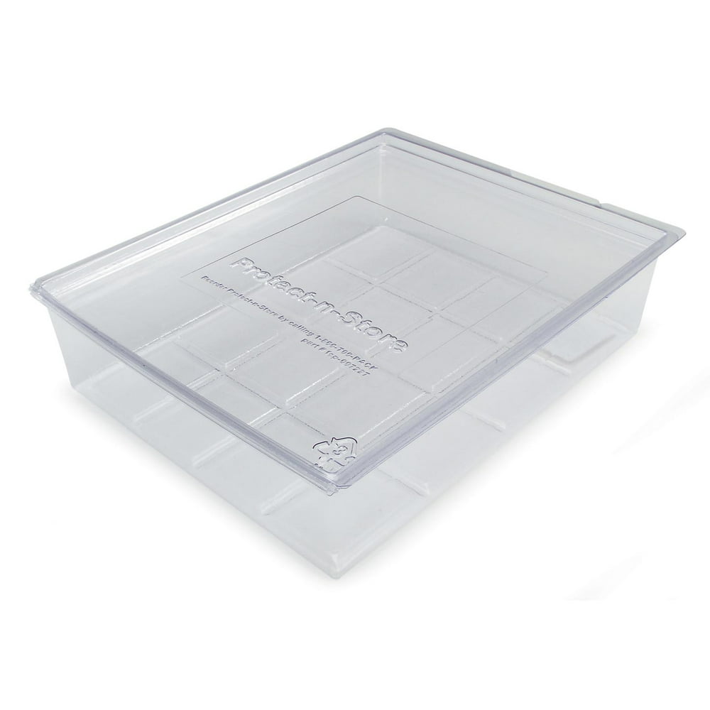 Darice Clear Protect and Store Box, 8.5 x 11 inches - Walmart.com ...