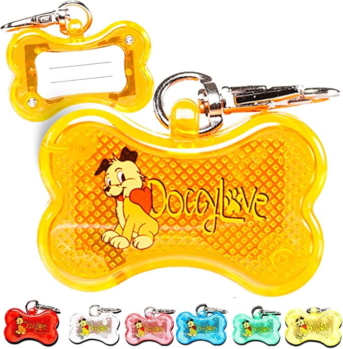 DoggyLove Led Dog Collar Light – Dog Lights for Night Walking – Glow in ...