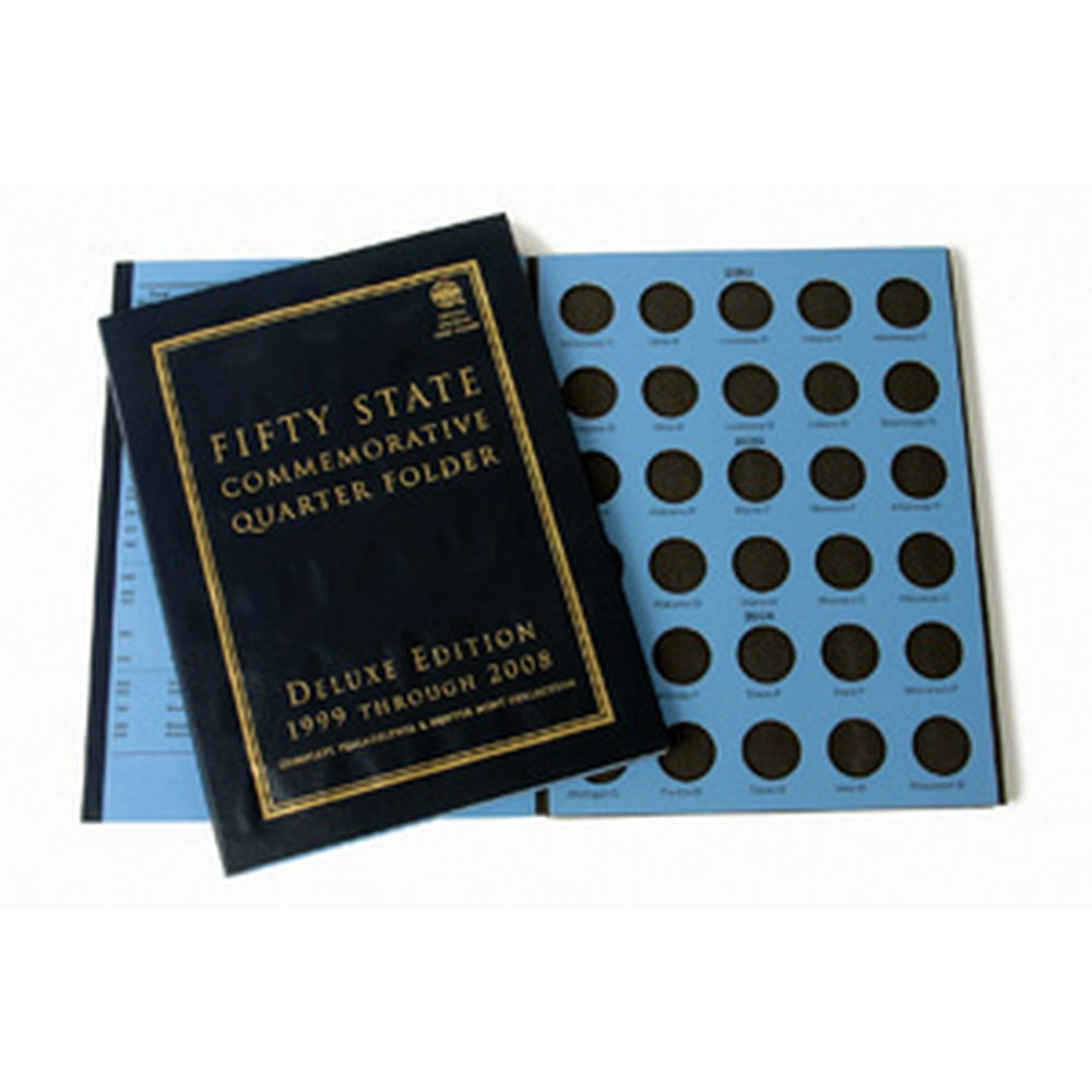 Whitman - Fifty State Commemorative Quarter 1999-2009 Deluxe Coin ...