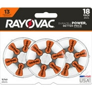 Rayovac Proline Advanced Mercury-Free Hearing Aid Batteries, Box - 48 ...