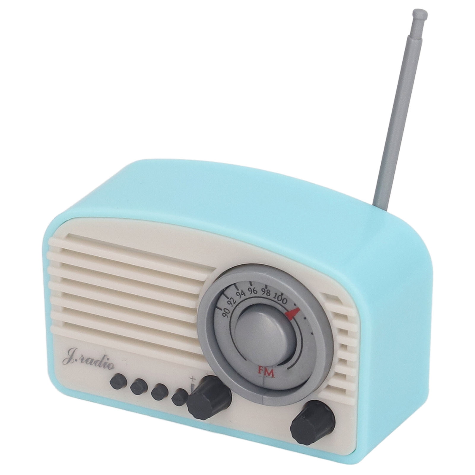 Modelo de radio en miniatura para casa de muñecas, modelo de radio en ...