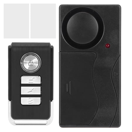 LY‑04R Wireless Vibration Alarm with Remote Control Adjustable ...