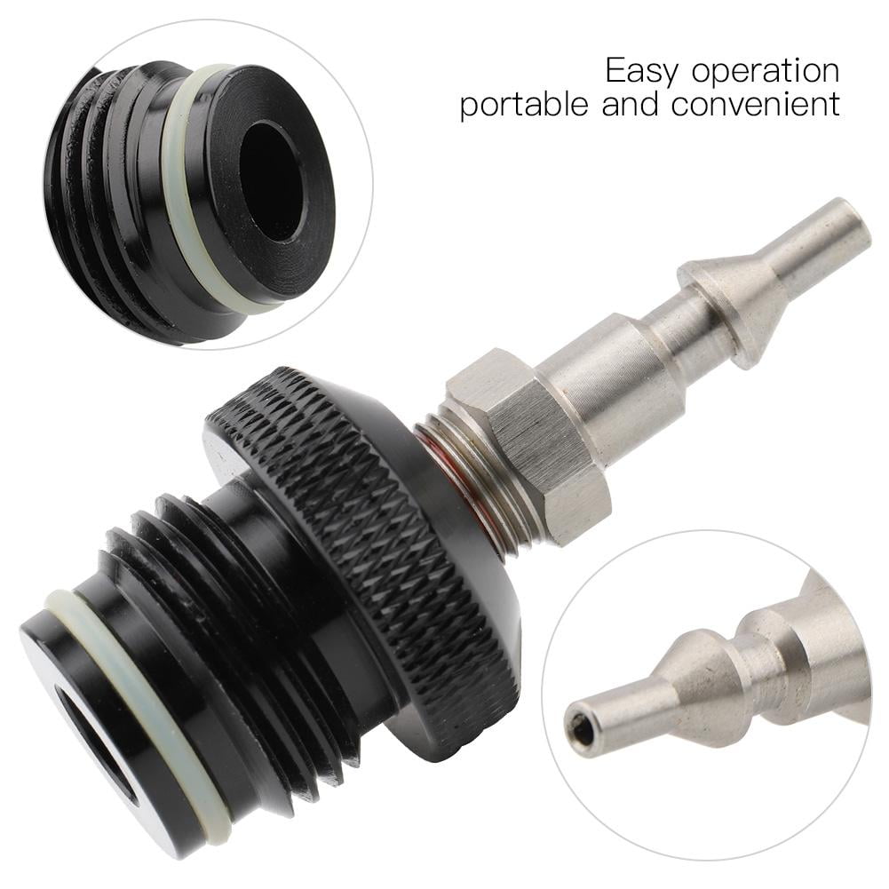 Ejoyous Paintball Air Gun Airsoft Hose Black Accessory Fill Adapter ...