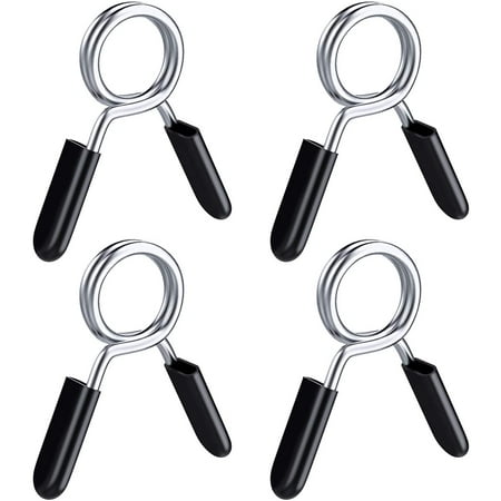 Dumbbell Barbell Spring Lock Collars, Olympic Barbell Weight and Plates ...