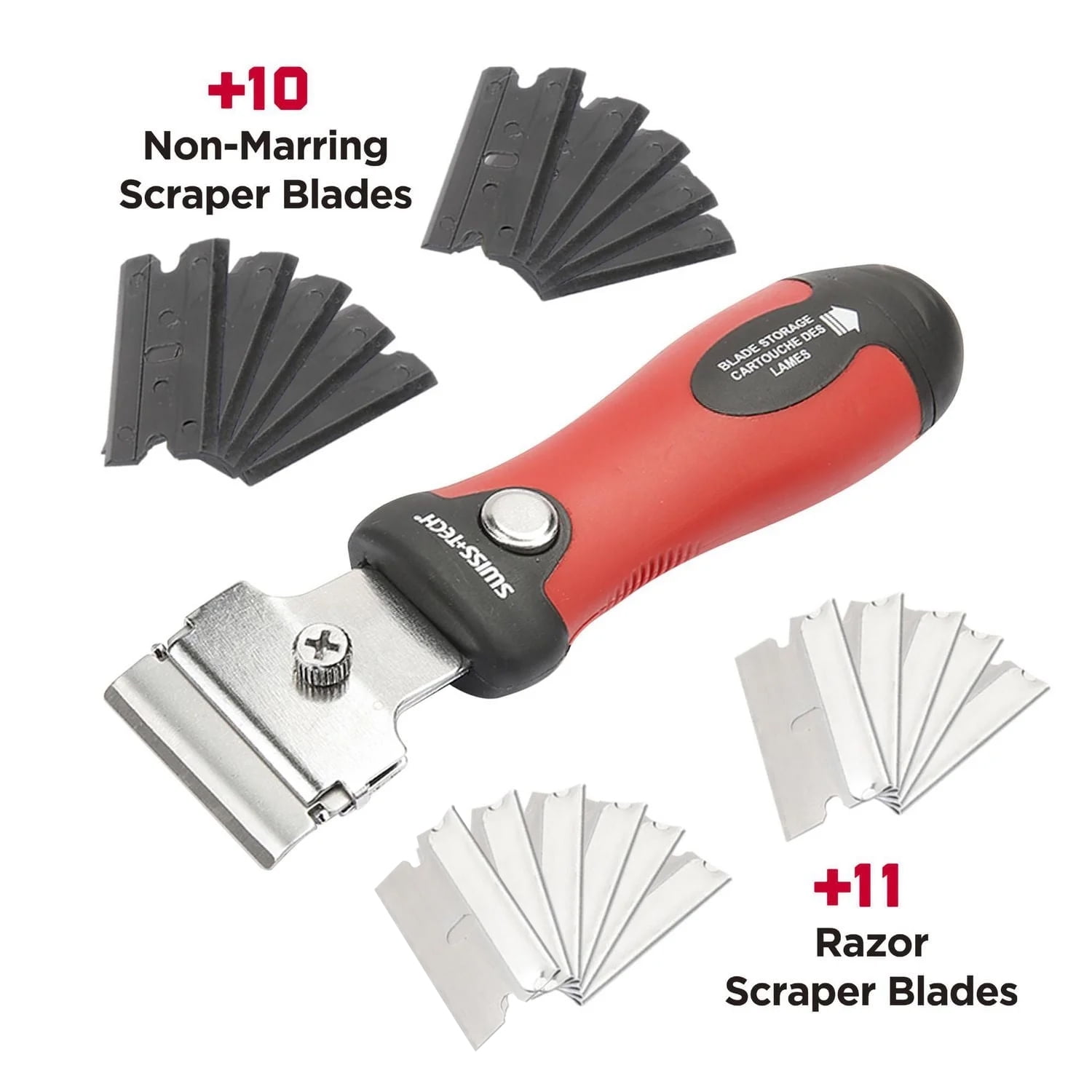 Swiss Tech 22-Piece Extendable Scraper Set