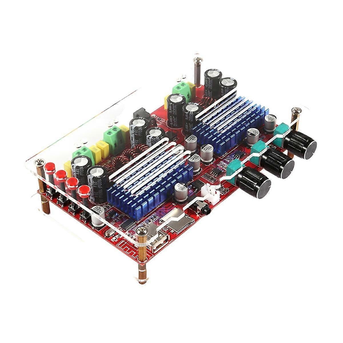 TPA3116D2 Bluetooth 2.1 Digital Amplifier Board XH-M560 High Power DC12 ...