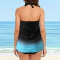 Jiuke Tummy Control Swimsuits For Women Tankini Swimdress Printed High
