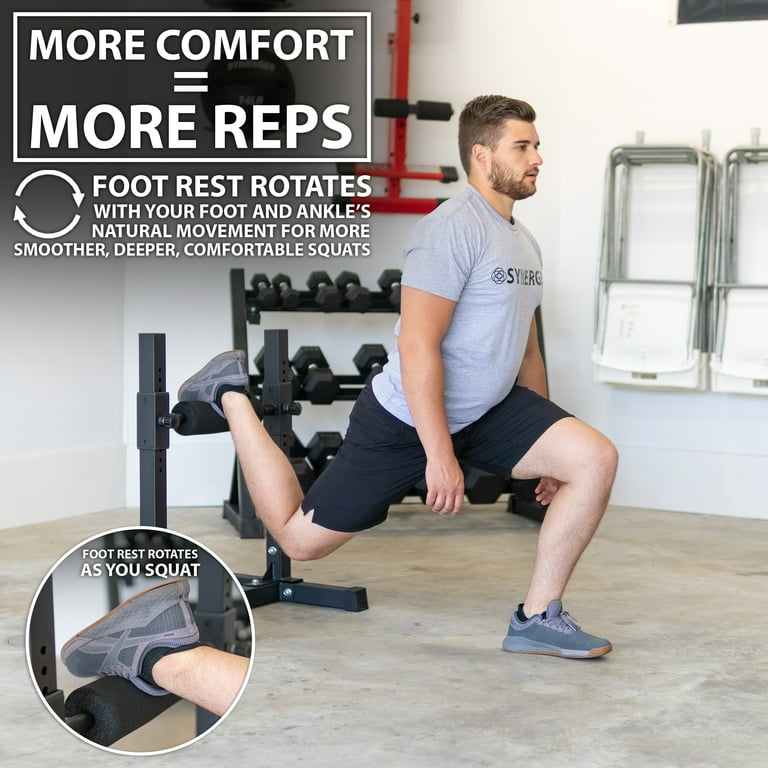 Single Leg Squat Roller Stand Adjustable Foam Foot Rest For, 59% OFF