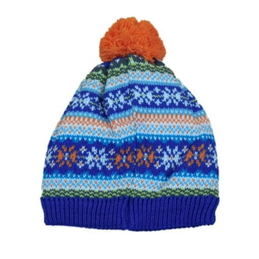 Ben Berger Boys Gray Snowflake Peruvian Trapper Hat Nordic Print Grey ...