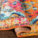 Mark&Day Area Rugs, 8x10 Kreijl Traditional Bright Orange Area Rug (7 ...