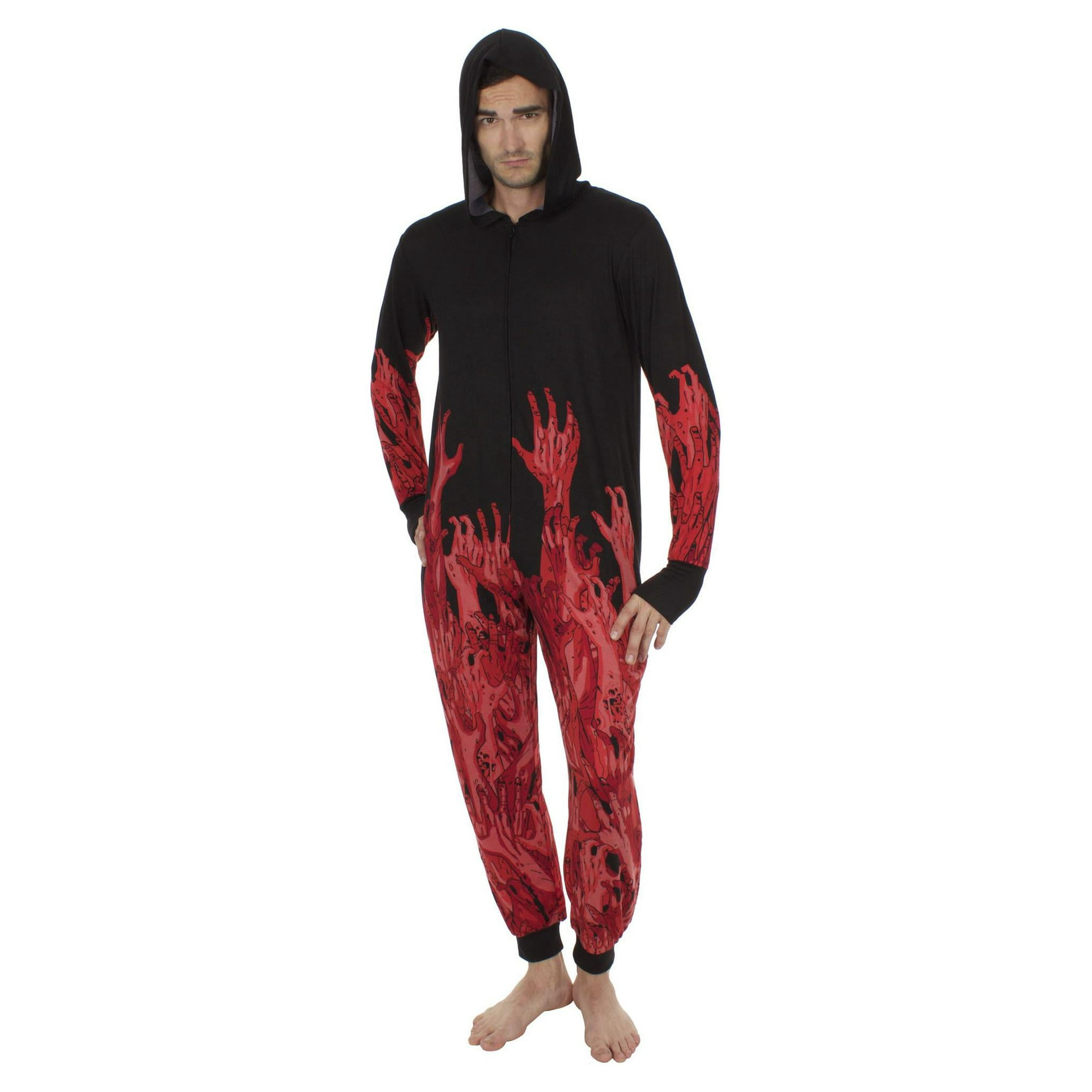 Click here for Prestigez Walking Dead Union Suit Hooded Pajama On... prices
