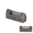 Retro Chinese Style Combination Lock, Strong Sturdy Wooden Box Padlock ...