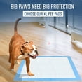 "PETSWORLD Extra Large Leak-Proof Dog Potty Pads, Waterproof, 36""x36 ...