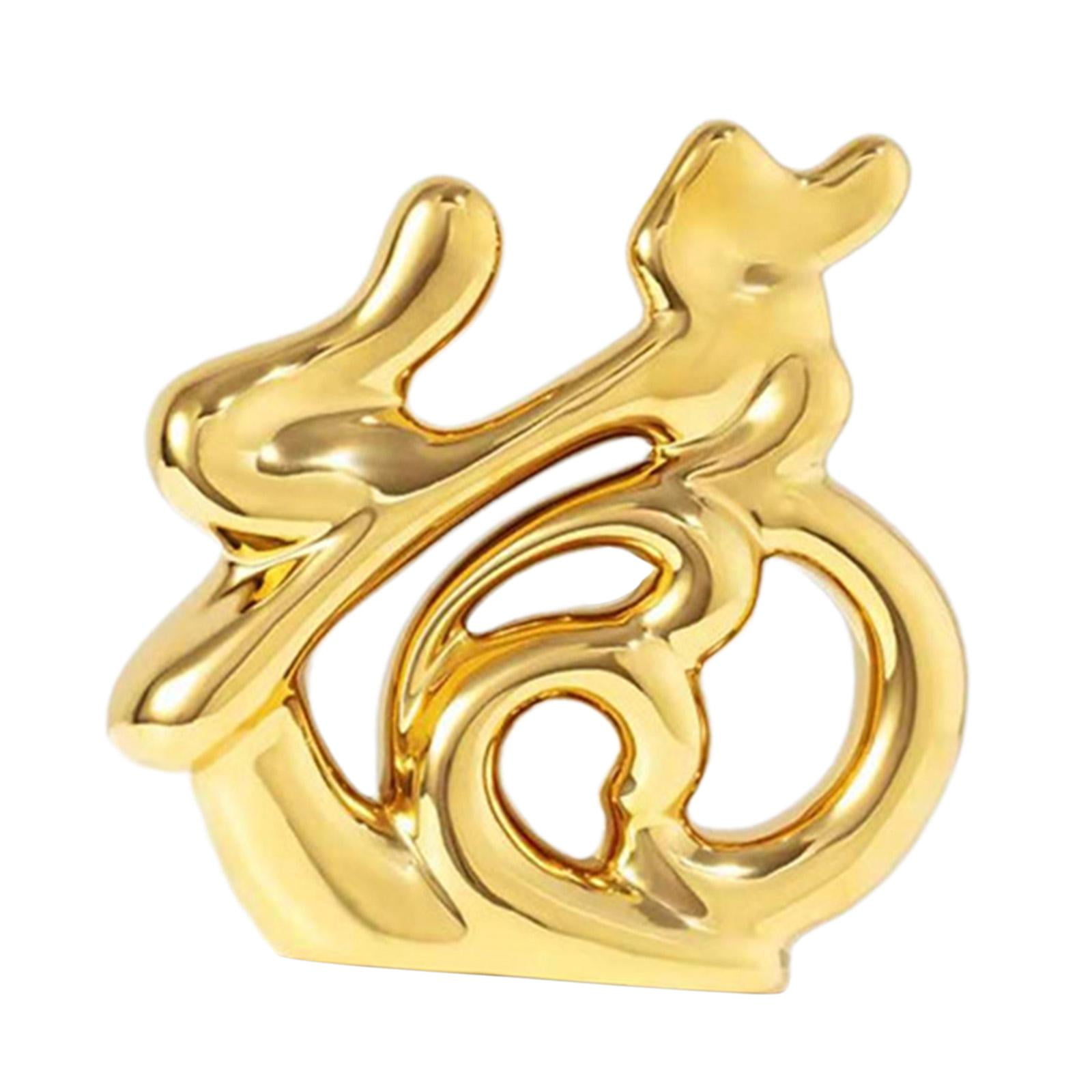 Statue Fu Figurine Modern Table Centerpiece Artwork Fu Ornament ...