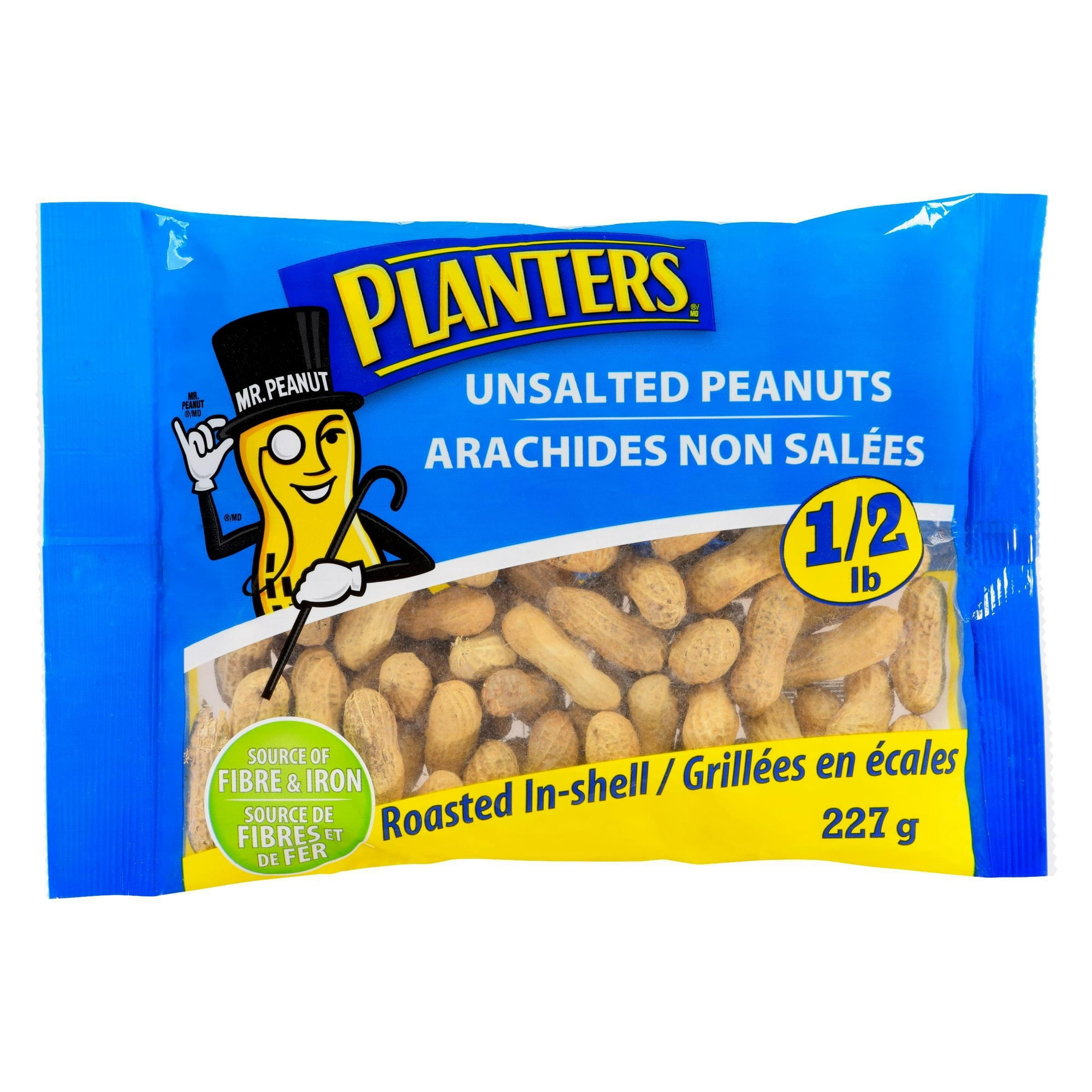 Click here for Planters Roasted In-Shell Unsalted Peanuts 227 G prices