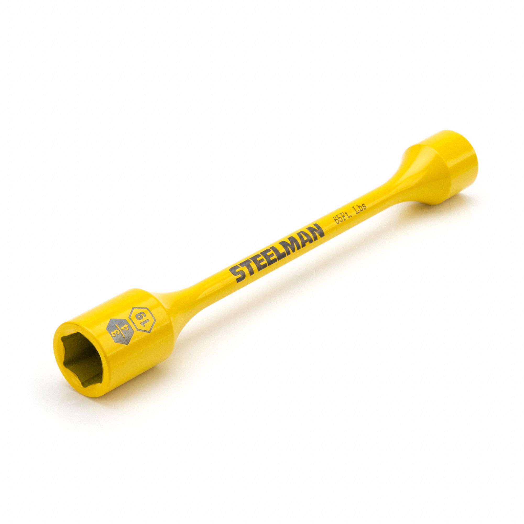 STEELMAN 60172 65 ft-lb 1/2-Inch Drive x 19mm Torque Stick, Yellow ...