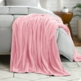Bare Home Twin Ultra Cozy Microplush Fleece Textured Blanket - 300 GSM ...