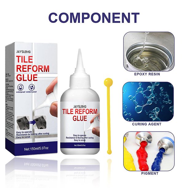 1-3x White Grout Tiling Tile Repair Tile Gaps Refill Agent Tile Reforms ...