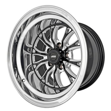 JEGS 681360 Resto-Rod Wheel Size: 18 x 8 Bolt Pattern: 5 x 5.00 Back ...