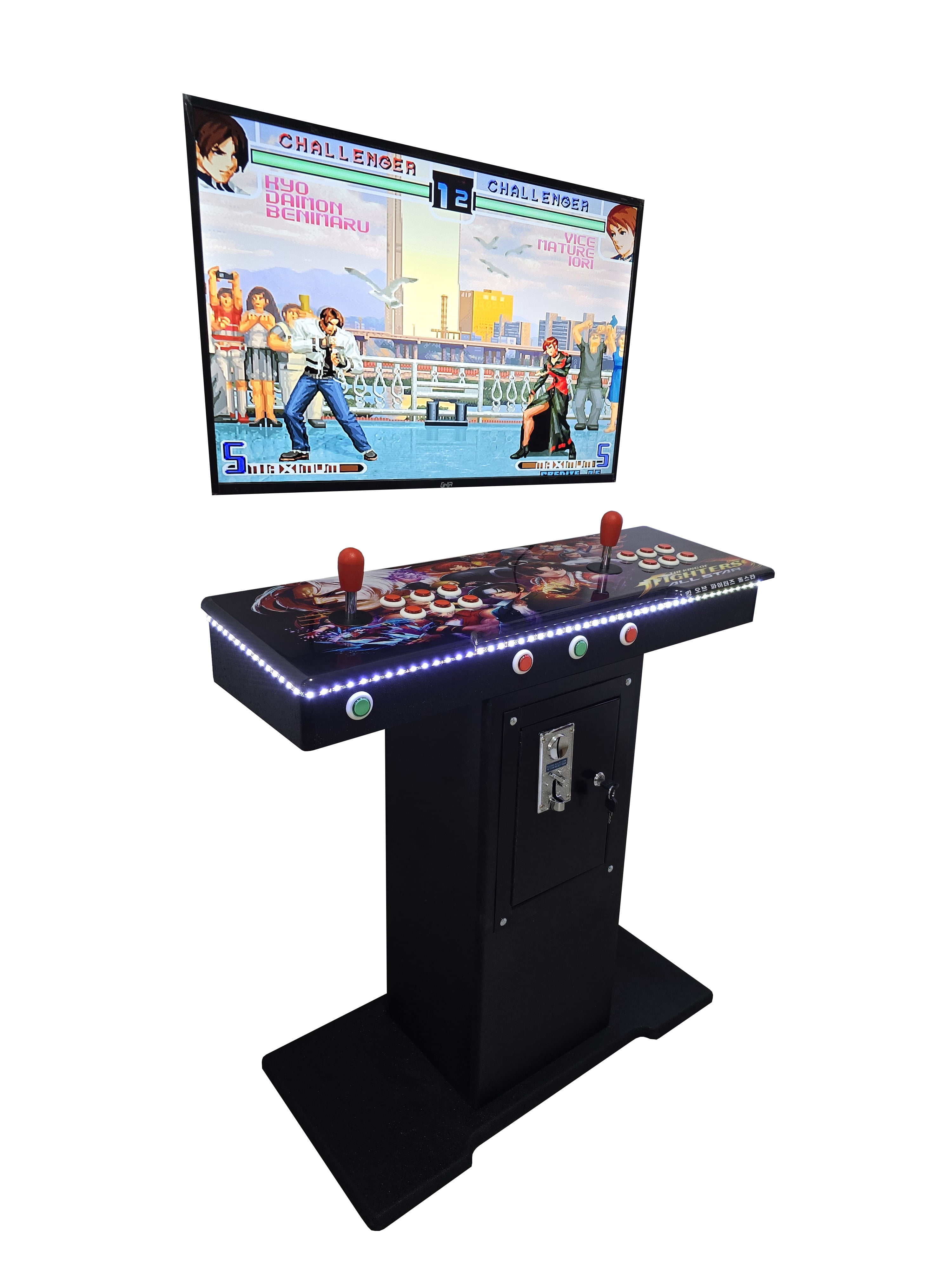Tablero Arcade Multijuegos GD 84 Cm Con Base Y Monedero 3D WIFI 32 Mil ...
