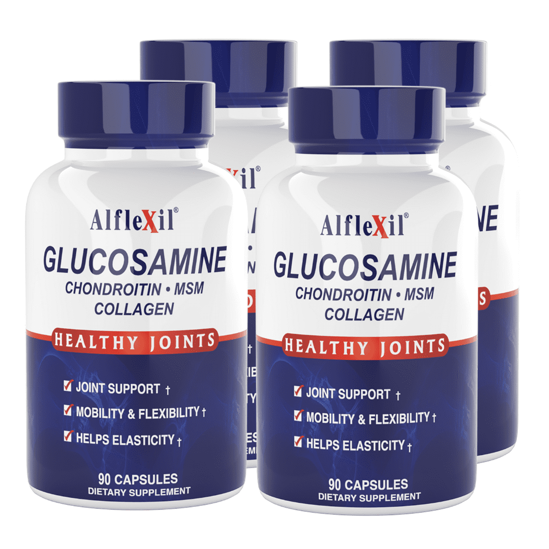 ALFLEXIL - Glucosamine - Chondroitin - MSM - Collagen dietary ...